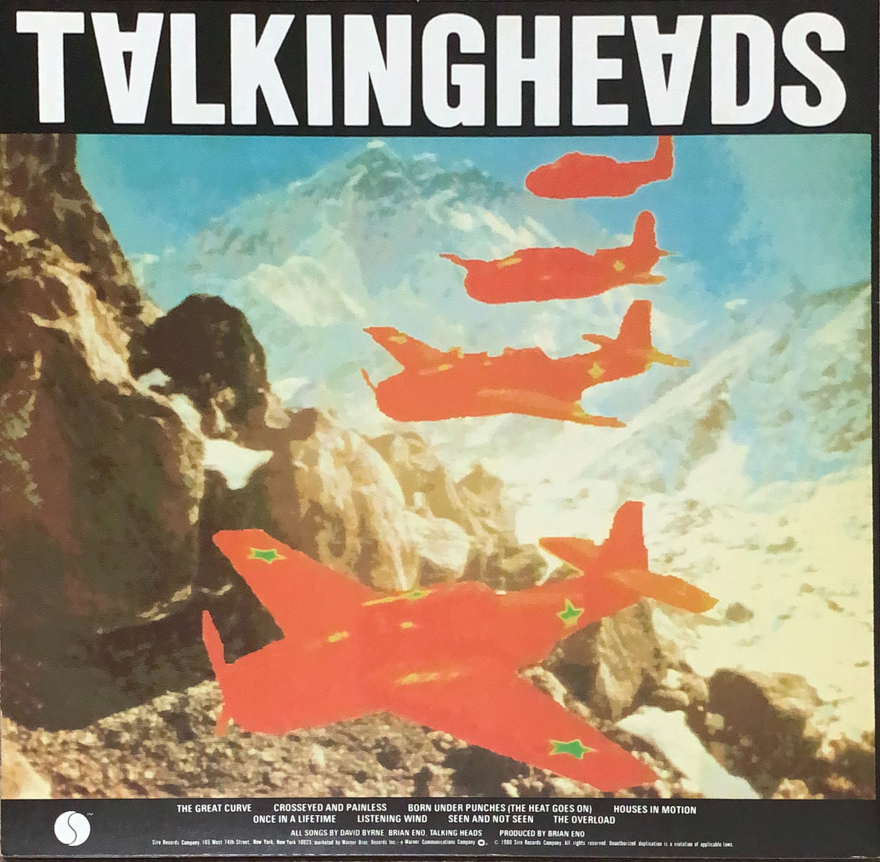 REMAIN IN LIGHT (国内盤) [LP] - Talking Heads - bar chiba Music Store