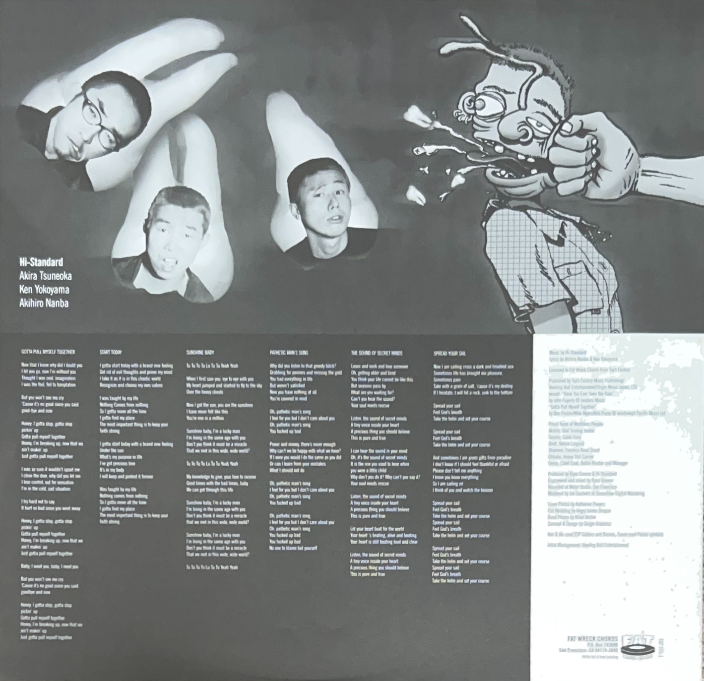 Angry Fist [LP] - Hi-Standard - bar chiba Music Store