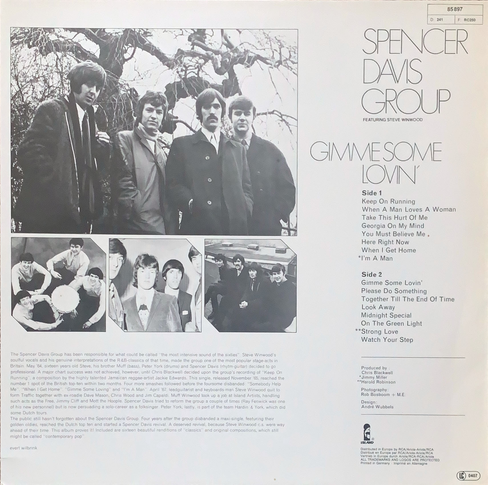 Gimme Some Lovin' [LP] - THE SPENCER DAVIS GROUP - bar chiba Music Store