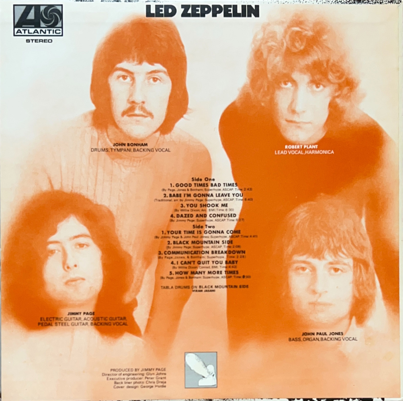 LED ZEPPELIN Ⅰ [LP] - Led Zeppelin - bar chiba Music Store