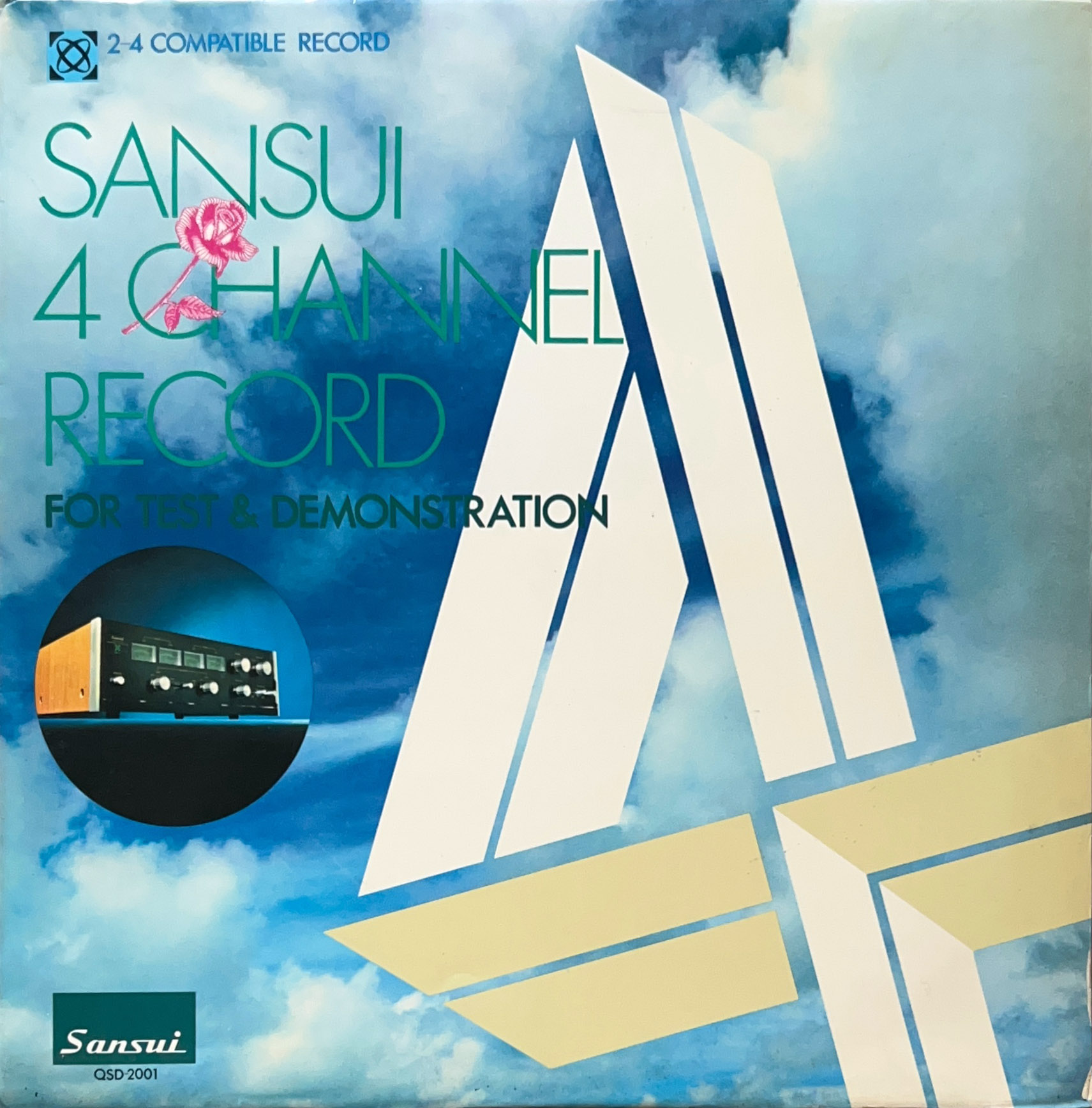 SANSUI 4 CHANNEL RECORD FOR TEST & DEMONSTRATION [LP] - bar chiba Music ...