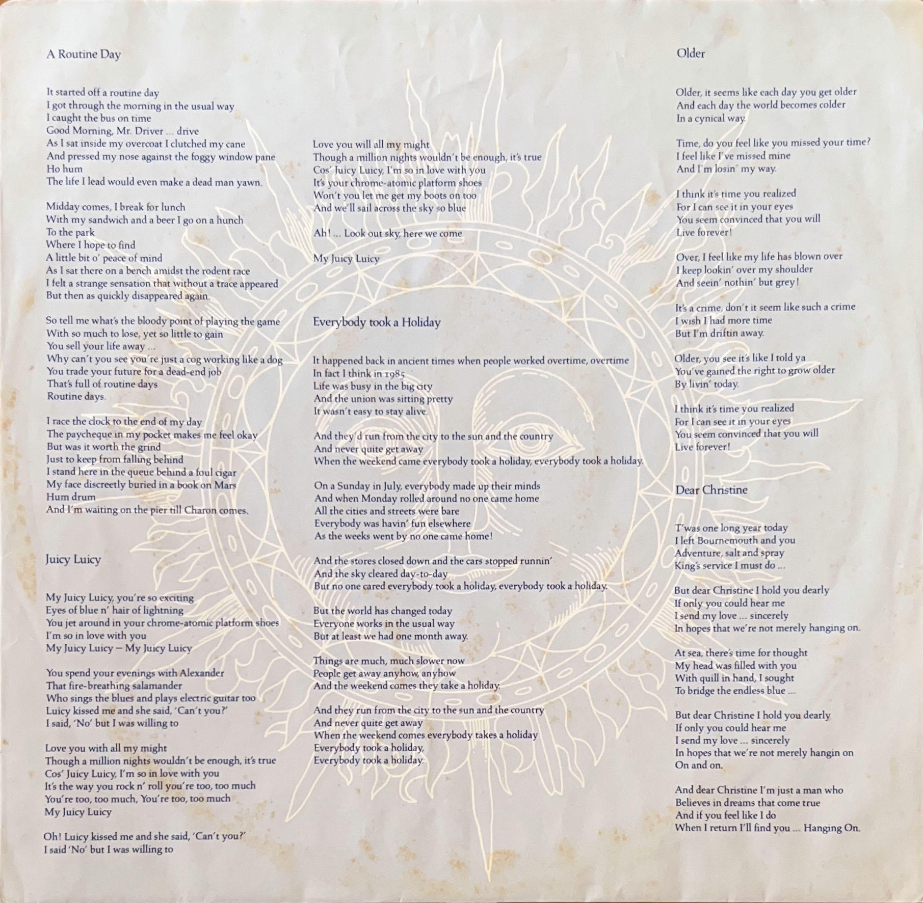 Sir Army Suit / サー・アーミー・スーツ [LP] - Klaatu - bar chiba Music Store