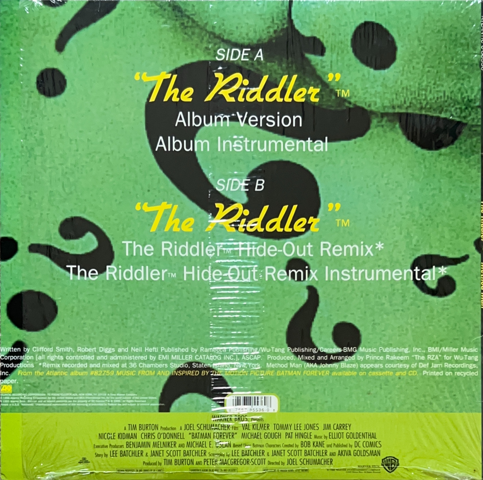 The Riddler [12inch vinyl] - METHOD MAN - bar chiba Music Store