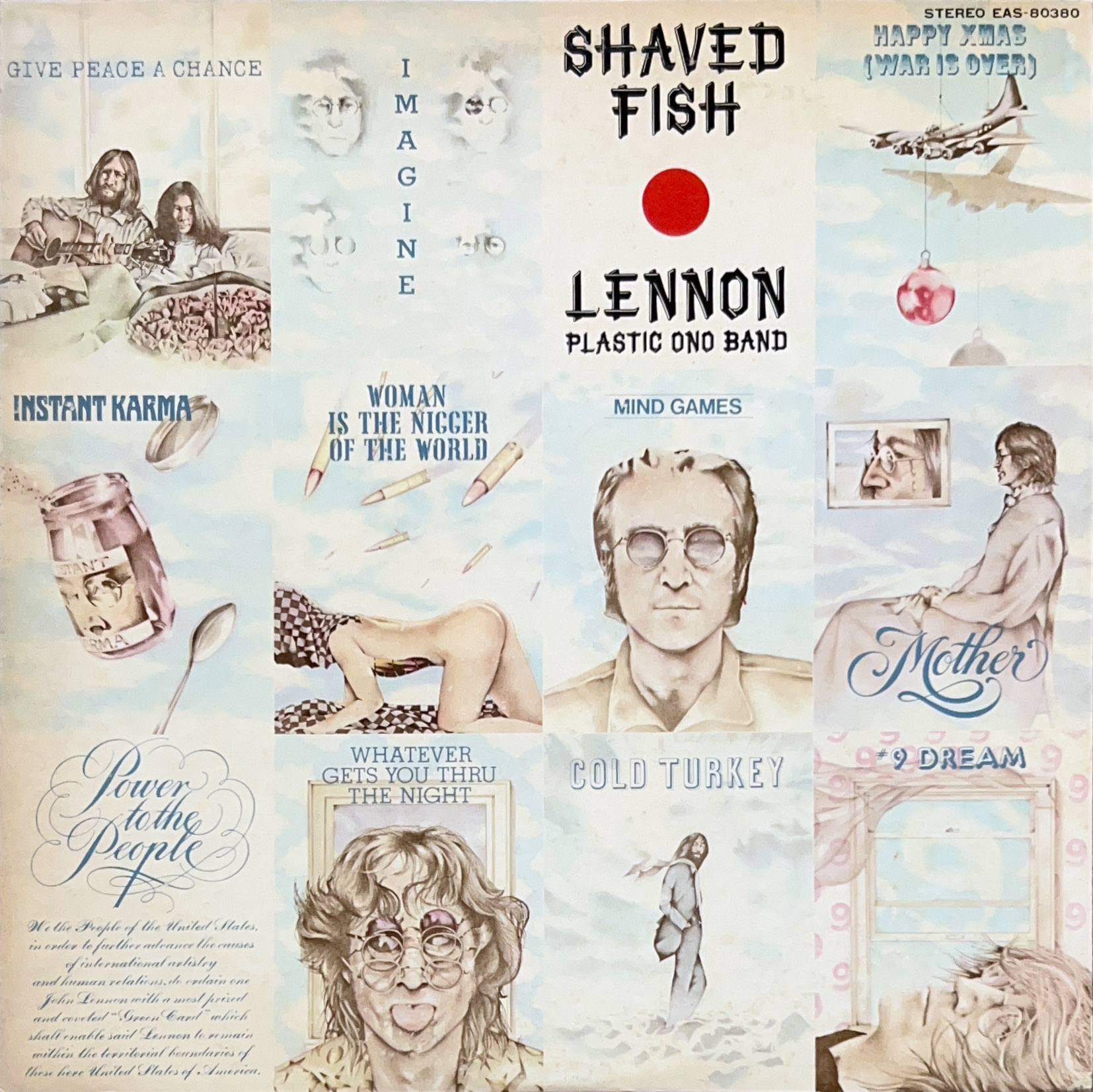 Shaved Fish / ジョン・レノンの軌跡 [LP] - JOHN LENNON & THE PLASTIC ONO BAND ...