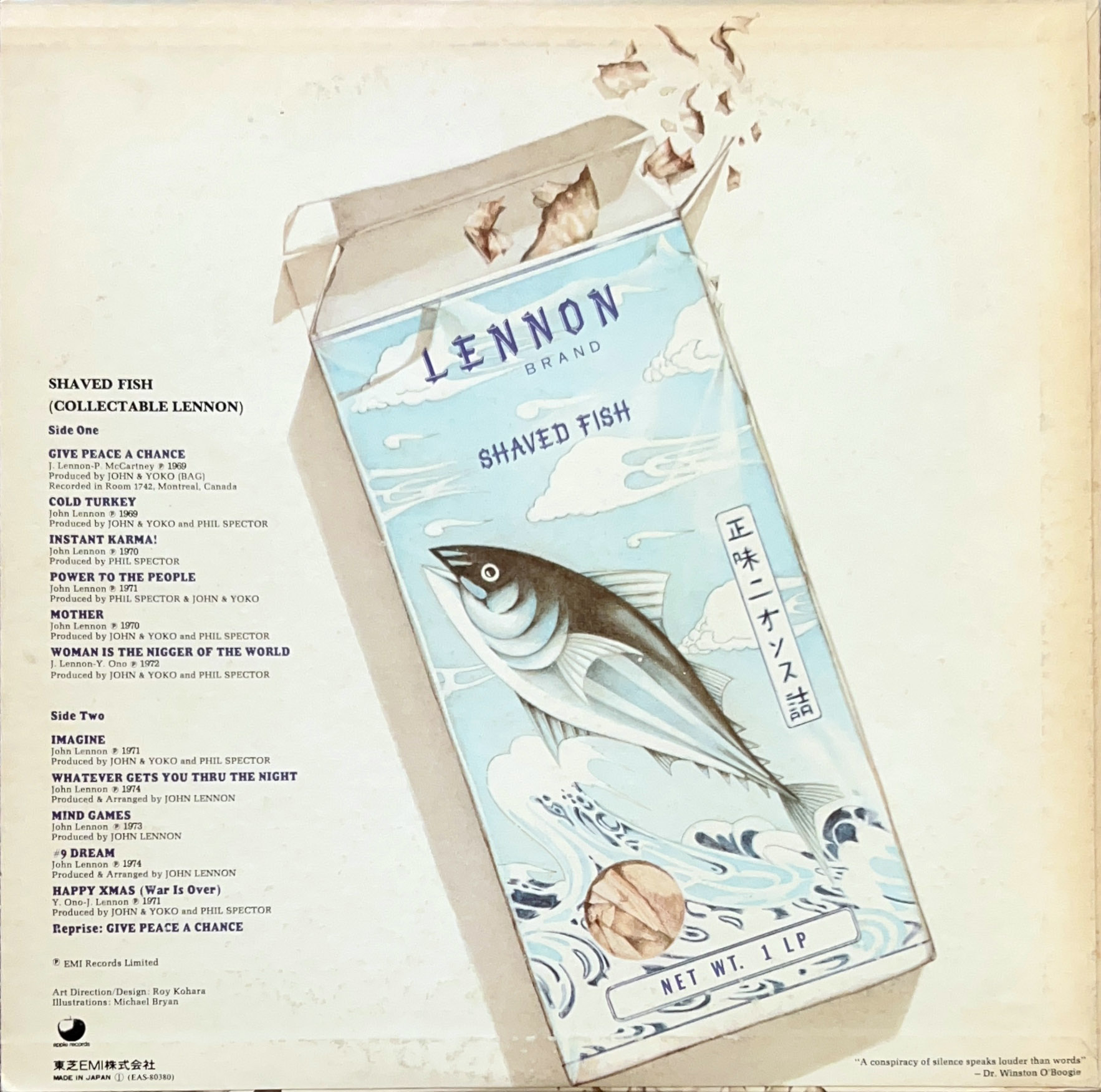 Shaved Fish / ジョン・レノンの軌跡 [LP] - JOHN LENNON & THE PLASTIC ONO BAND ...