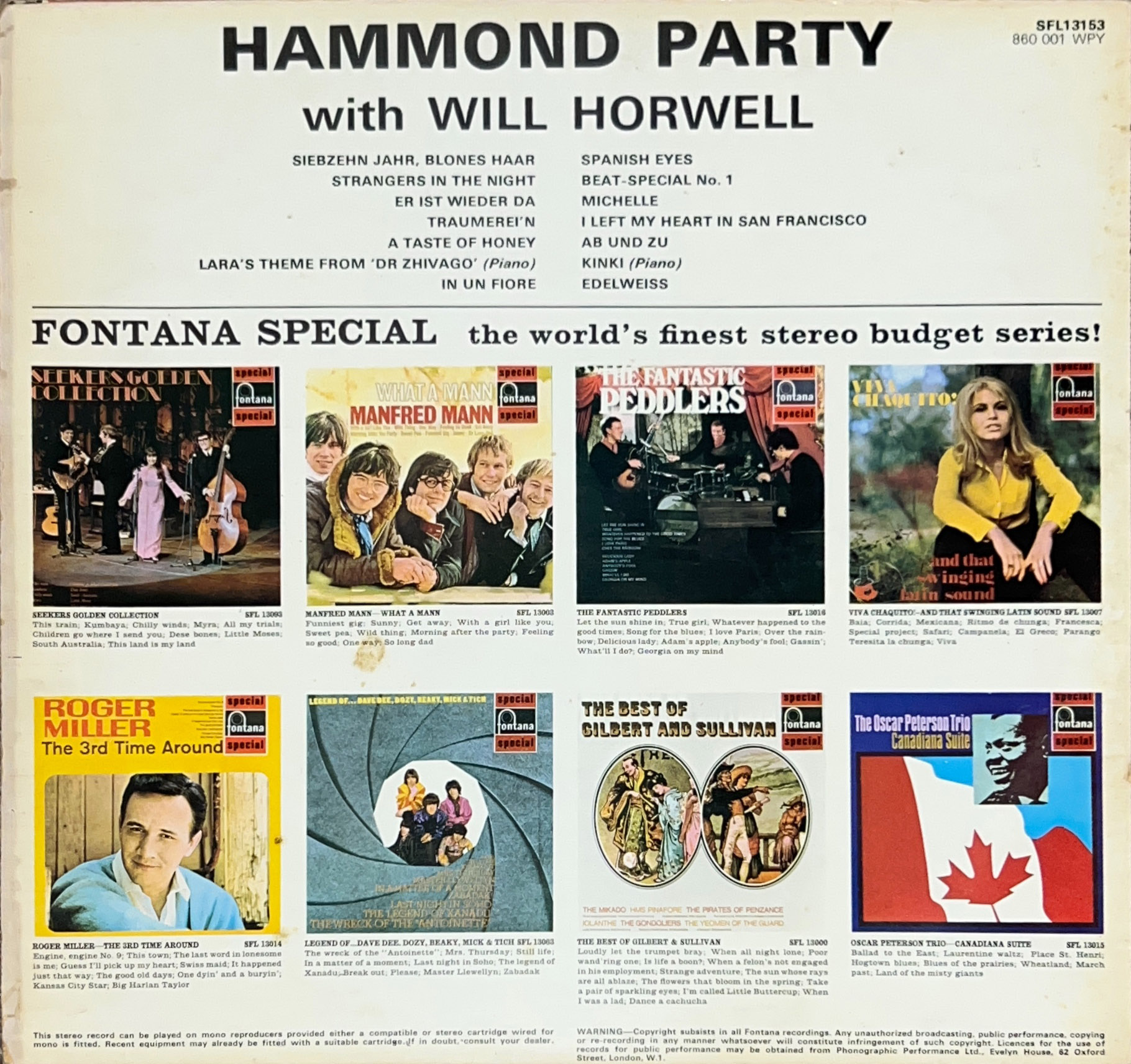 HAMMOND PARTY [LP] - Will Horwell - bar chiba Music Store