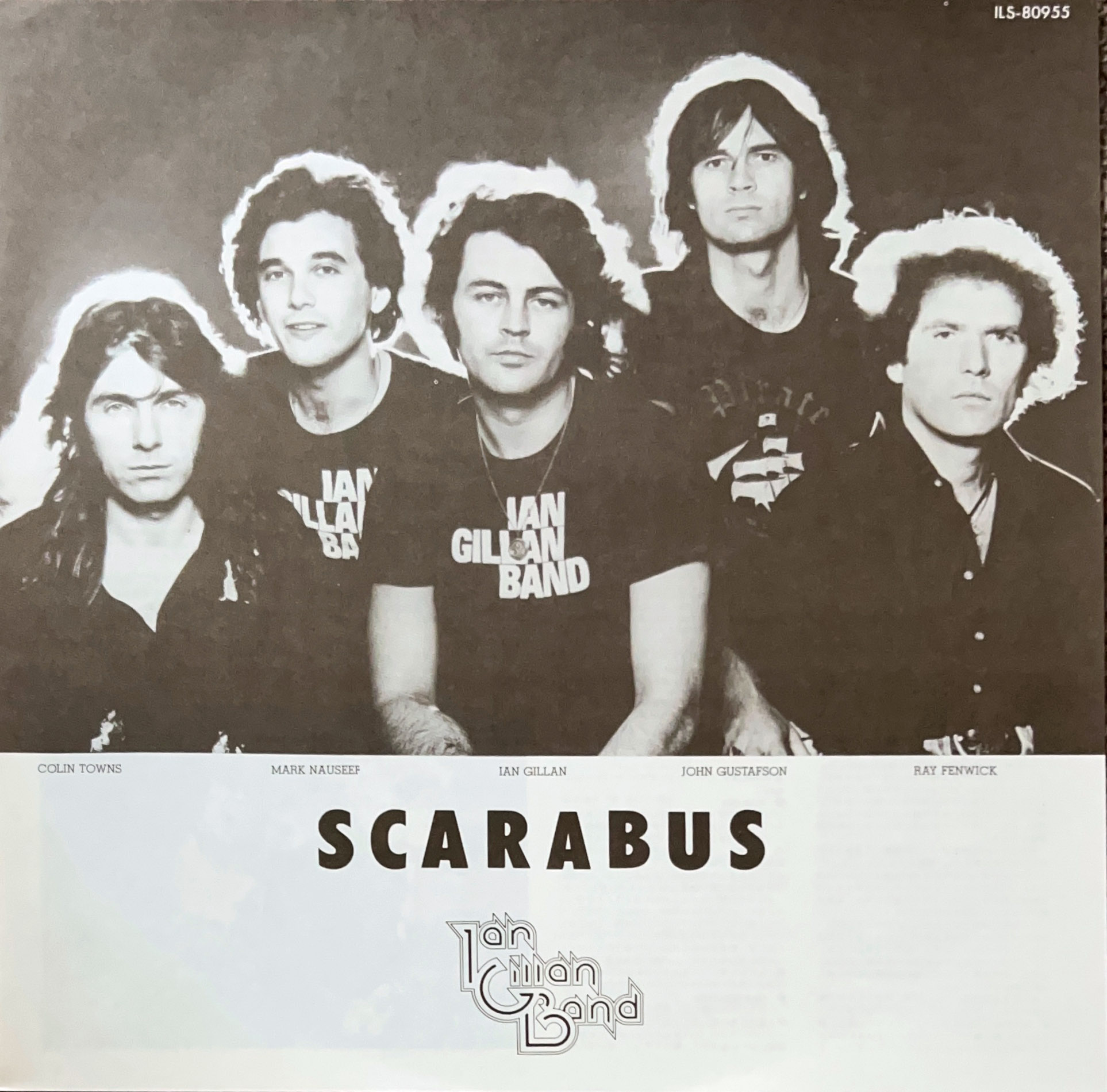 SCARABUS / 魔性の勇者 [LP] - IAN GILLAN BAND - bar chiba Music Store