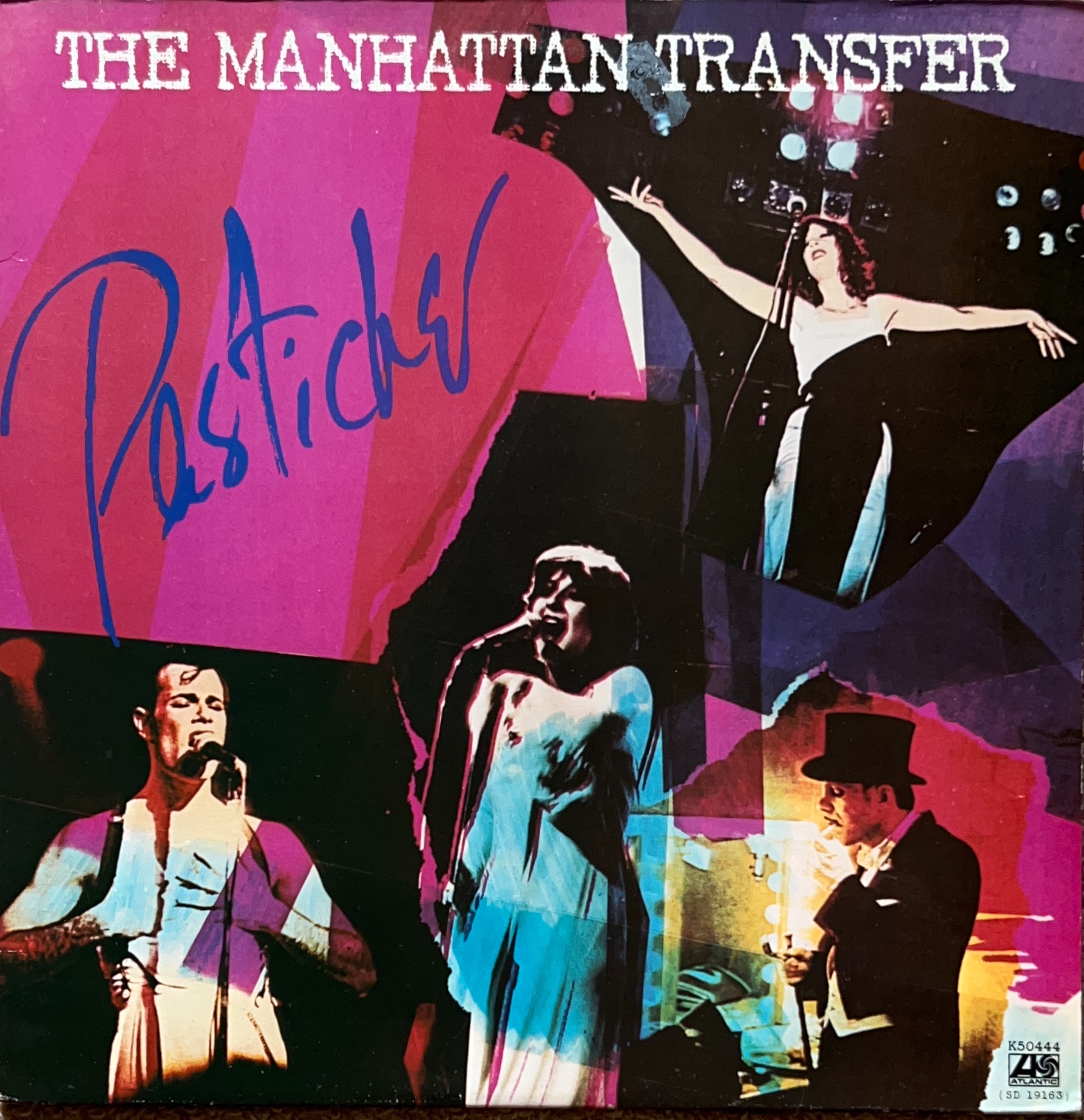 Pastiche / ニューヨーク・エッセンス [LP] - The Manhattan Transfer - bar chiba Music ...