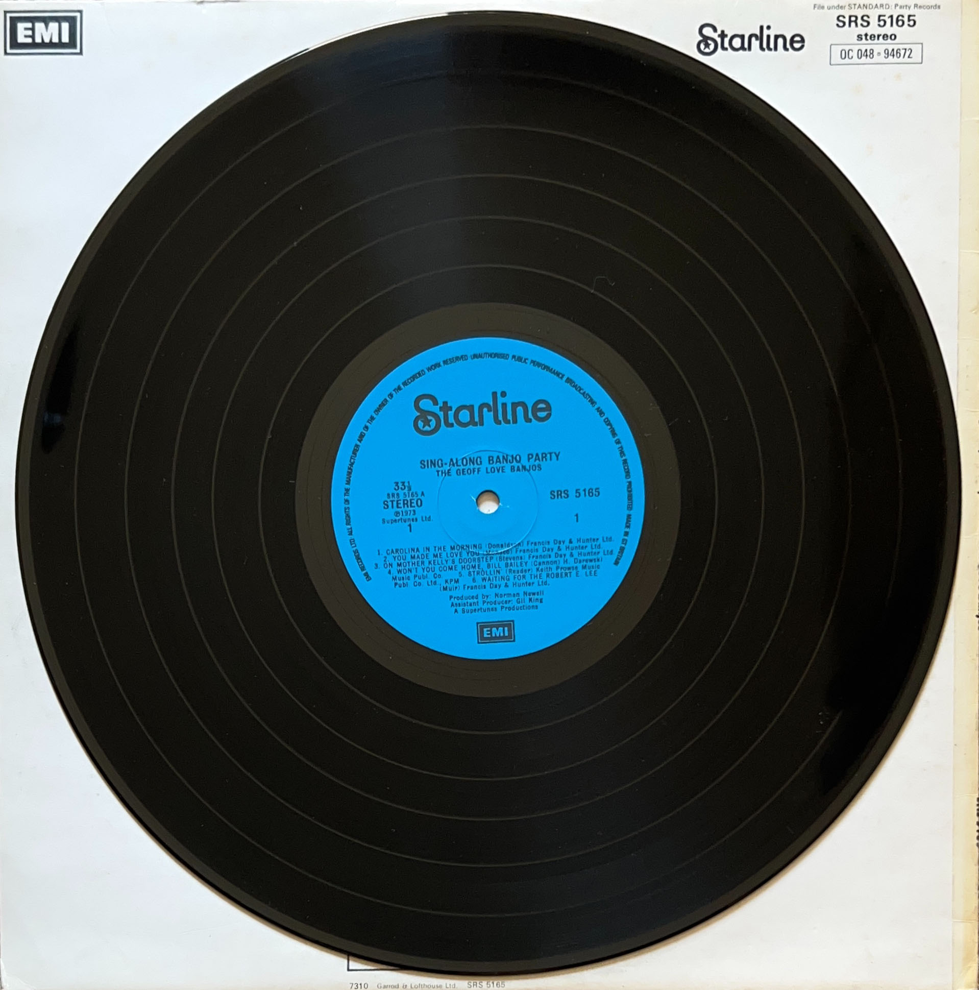 Sing-Along Banjo Party [LP] - The Geoff Love Banjos - bar chiba Music Store