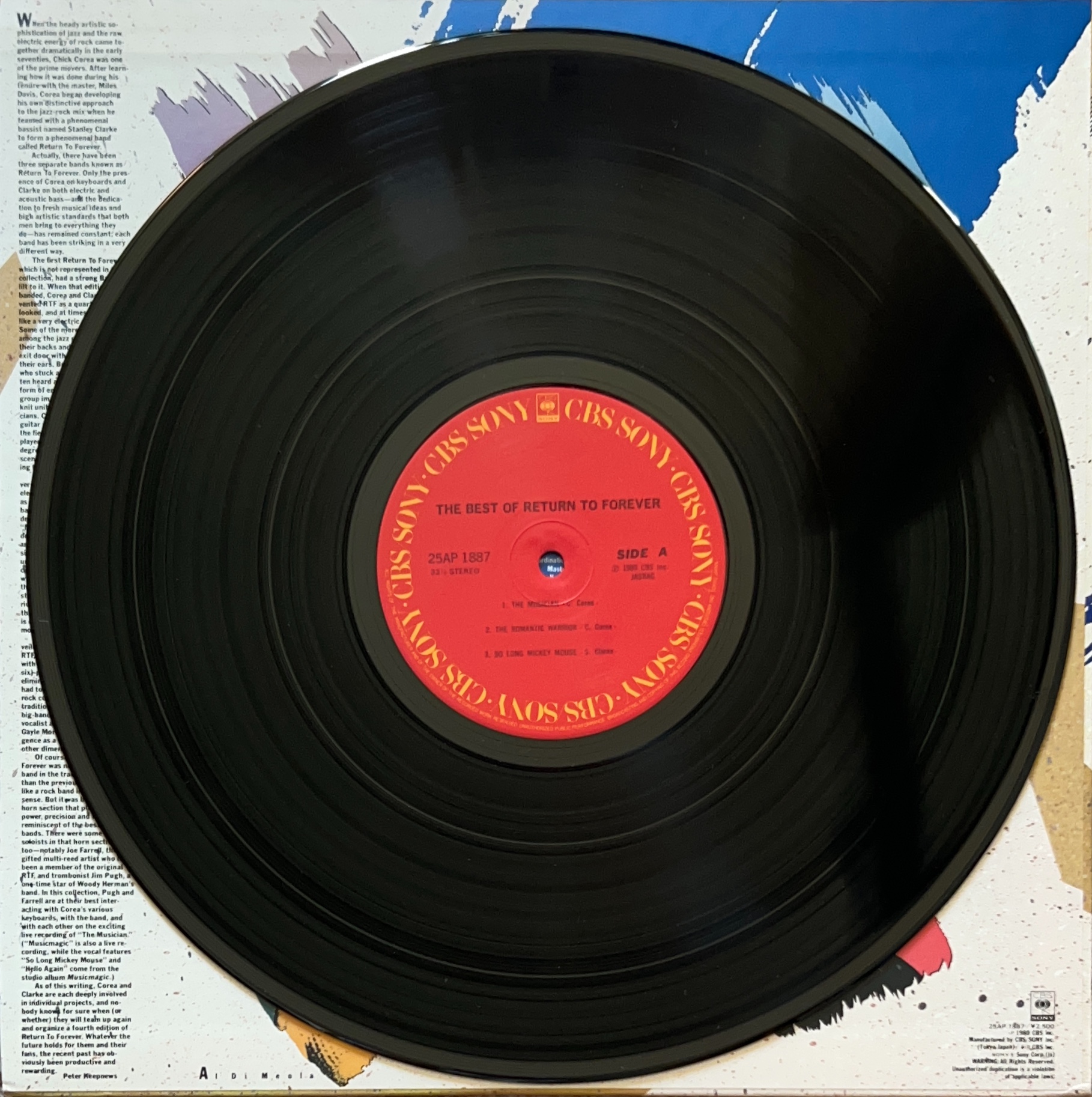 The Best Of Return To Forever [LP] - Chick Corea & Return To Forever ...