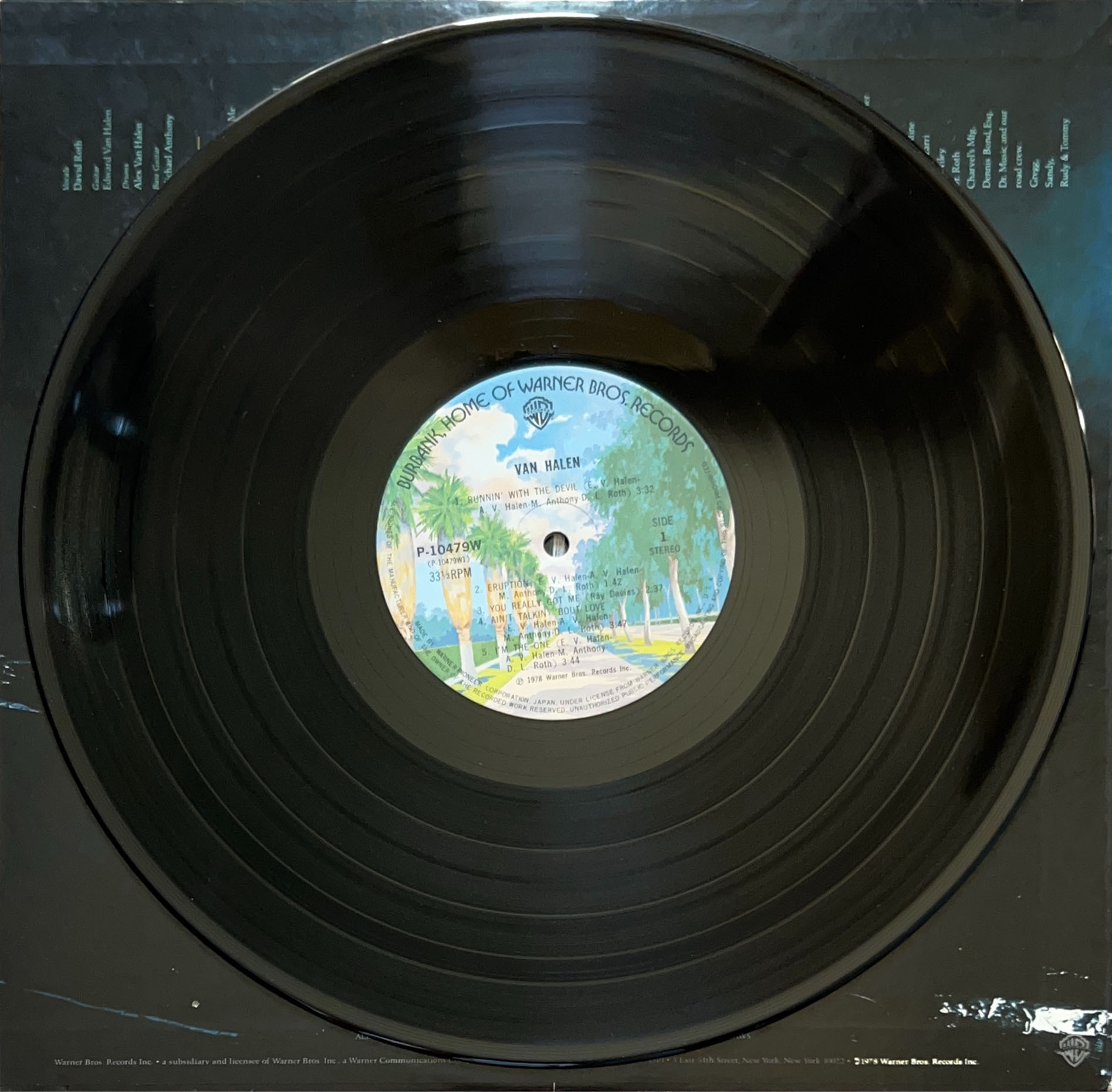 Van Halen / 炎の導火線 [LP] - VAN HALEN - bar chiba Music Store
