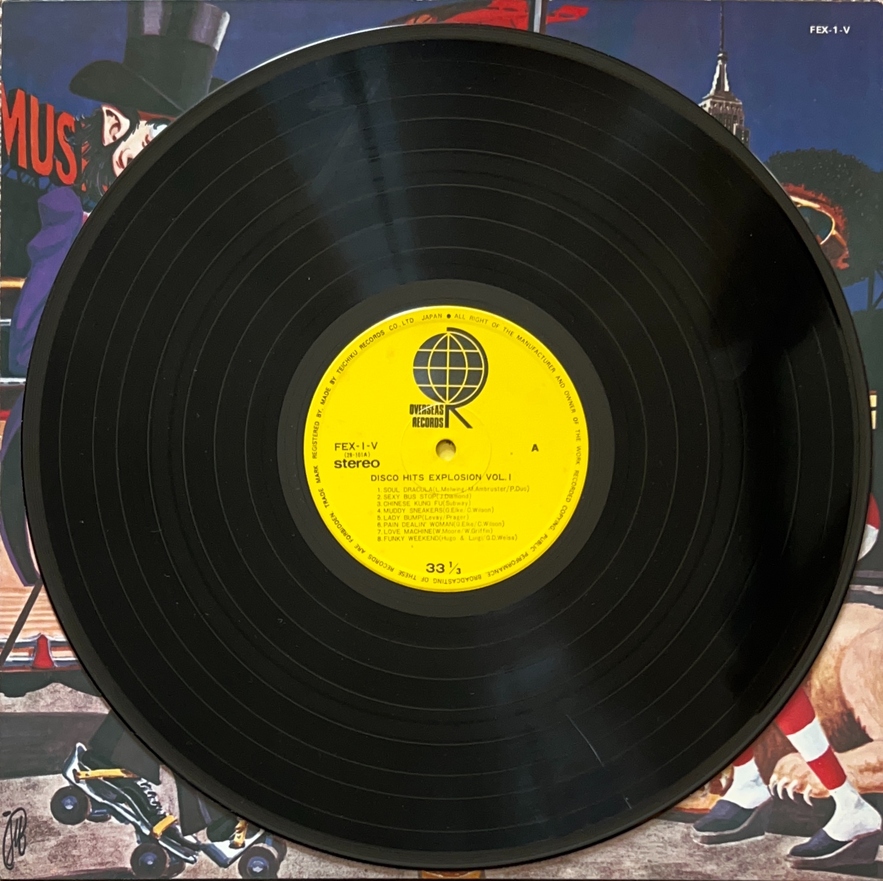 DISCO HITS EXPLOSION VOL.1 [LP] - bar chiba Music Store