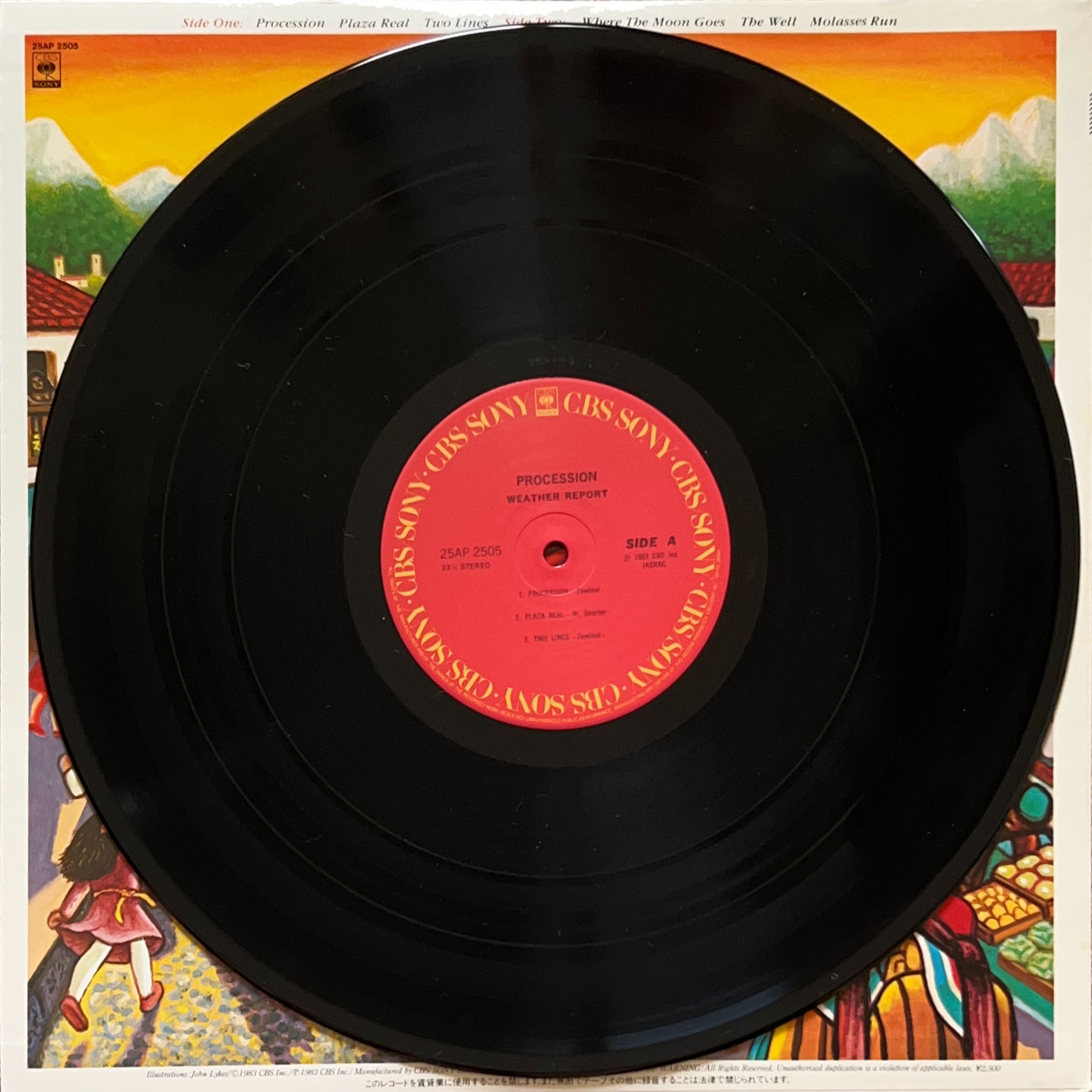 PROCESSION / プロセッション [LP] - WEATHER REPORT - bar chiba Music Store