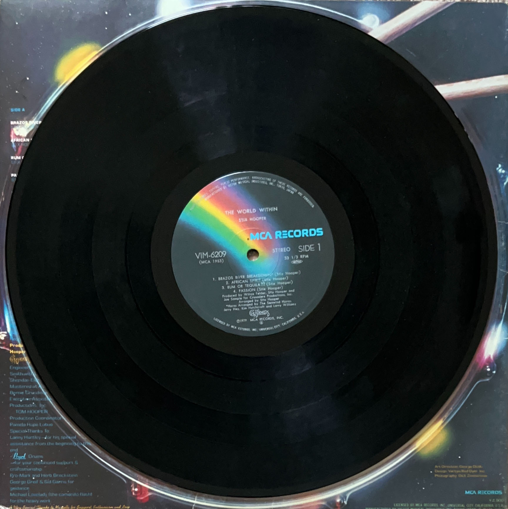 THE WORLD WITHIN [LP] - STIX HOOPER - bar chiba Music Store