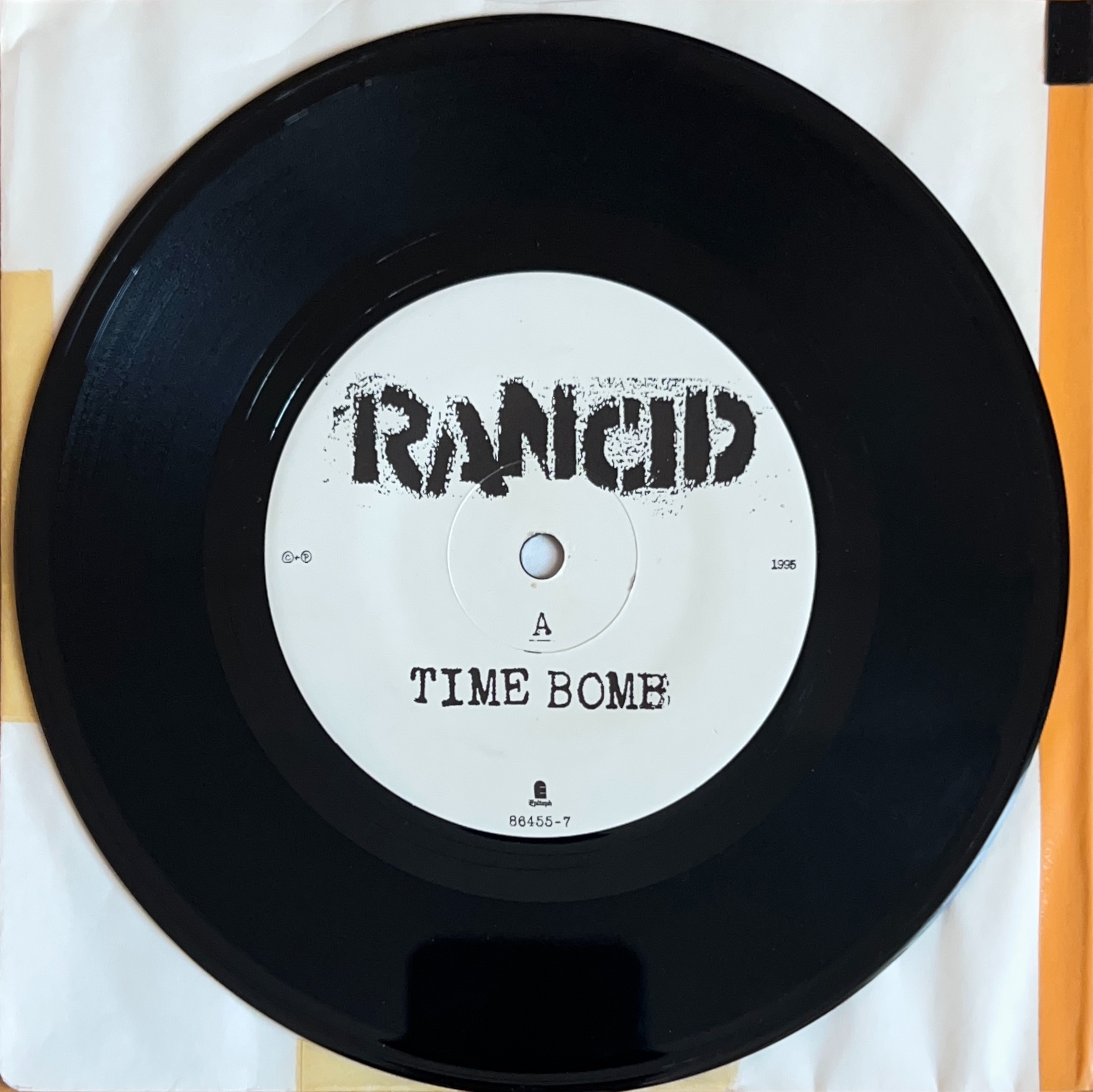 Time Bomb [ vinyl 7inch ] - RANCID - bar chiba Music Store
