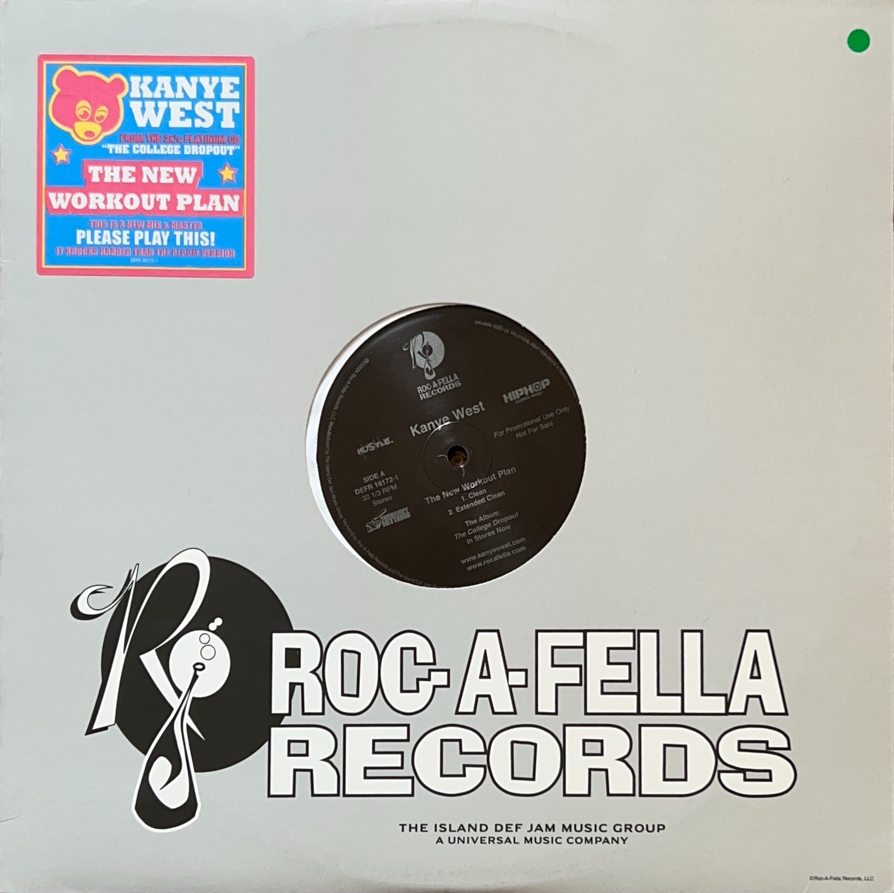 The New Workout Plan [12inch single] - Kanye West - bar chiba Music Store