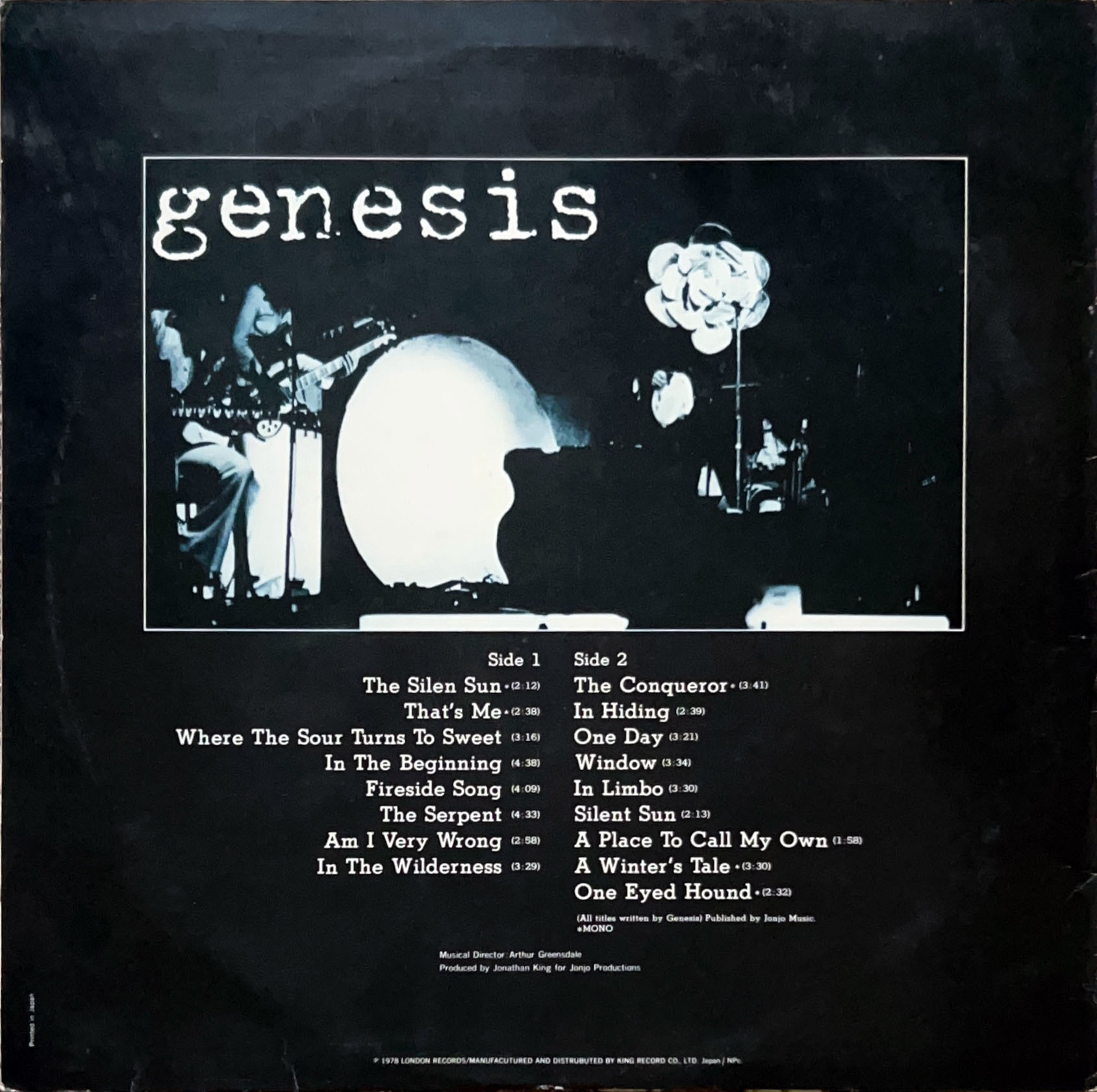 GENESIS / 創生期2 [LP] - bar chiba Music Store
