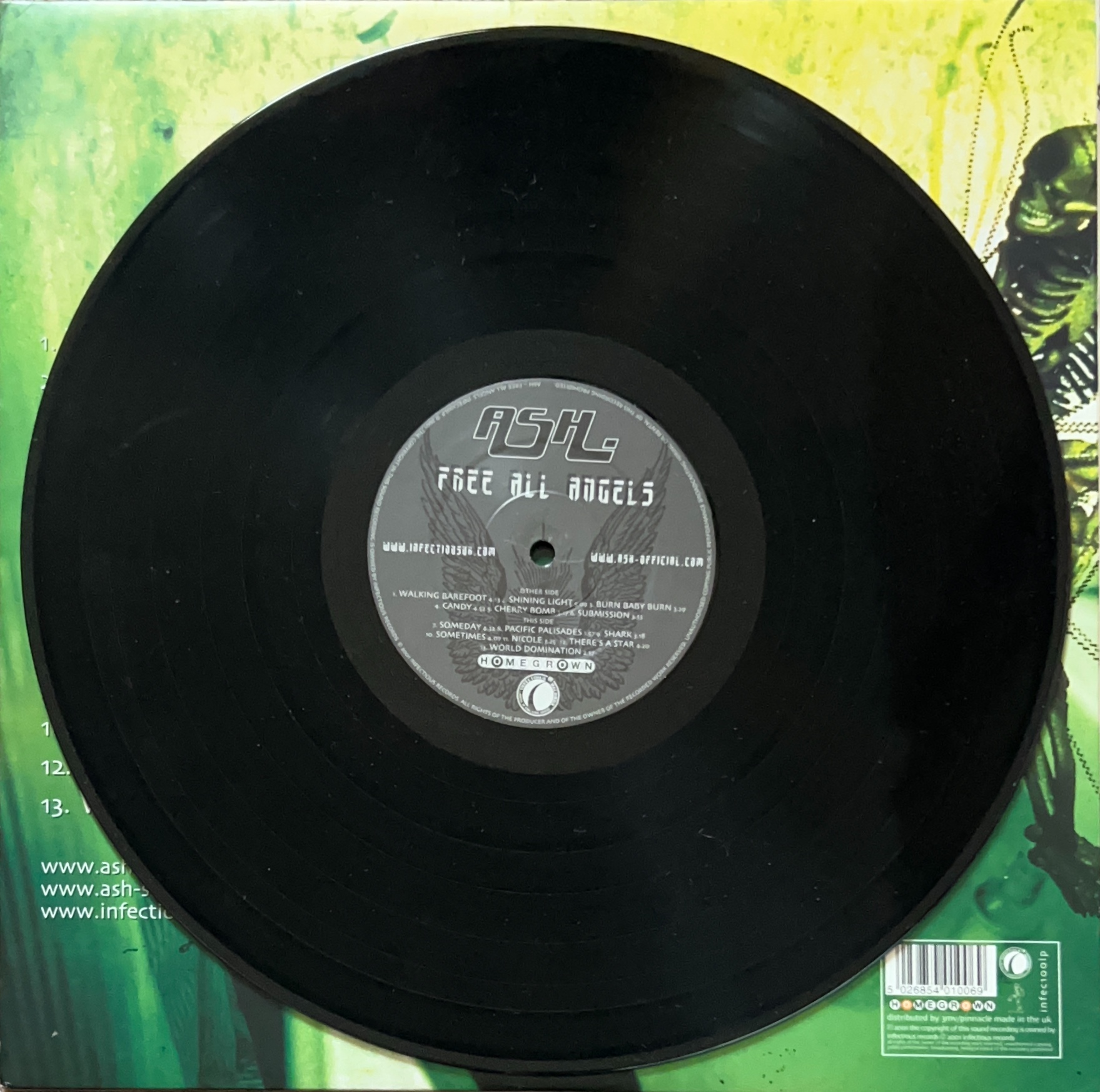 Free All Angels [LP] - Ash - bar chiba Music Store