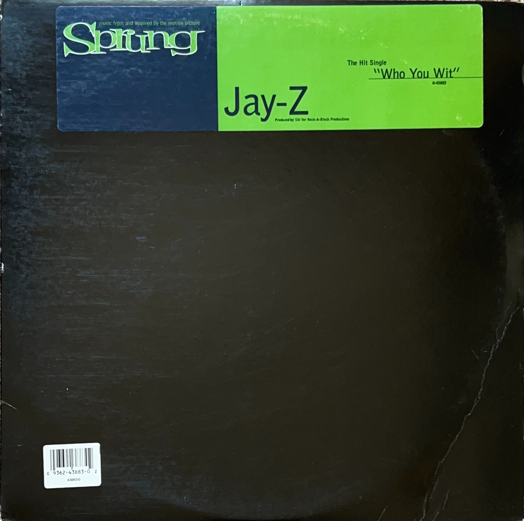 Who You Wit [12inch vinyl] - Jay-Z - bar chiba Music Store