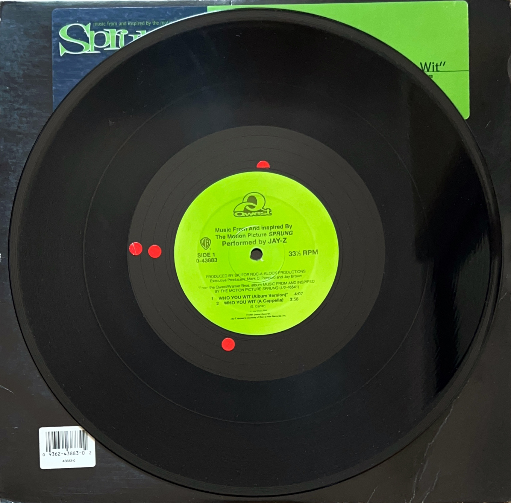 Who You Wit [12inch vinyl] - Jay-Z - bar chiba Music Store