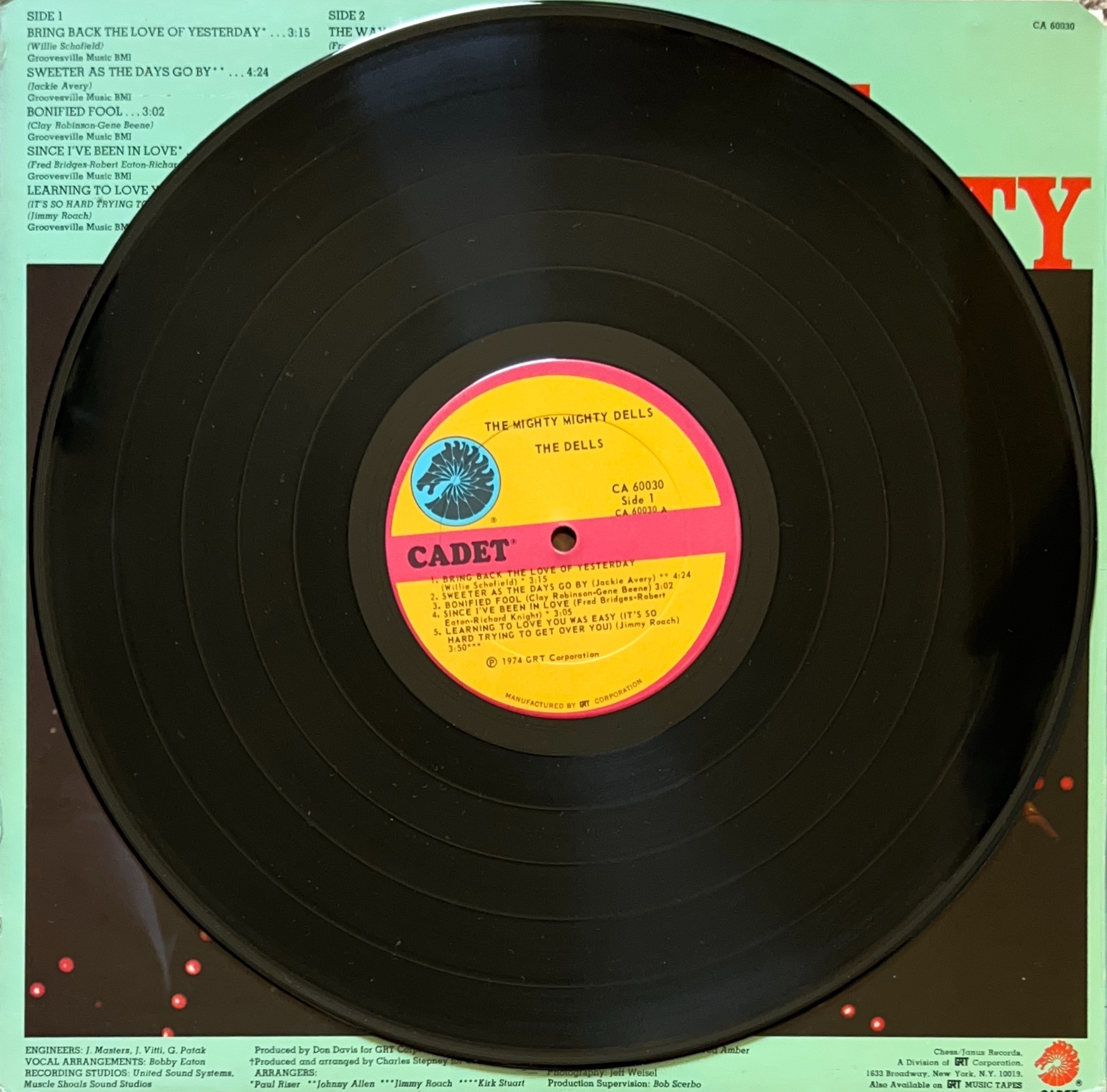 The Mighty Mighty Dells [LP] - The Dells - bar chiba Music Store