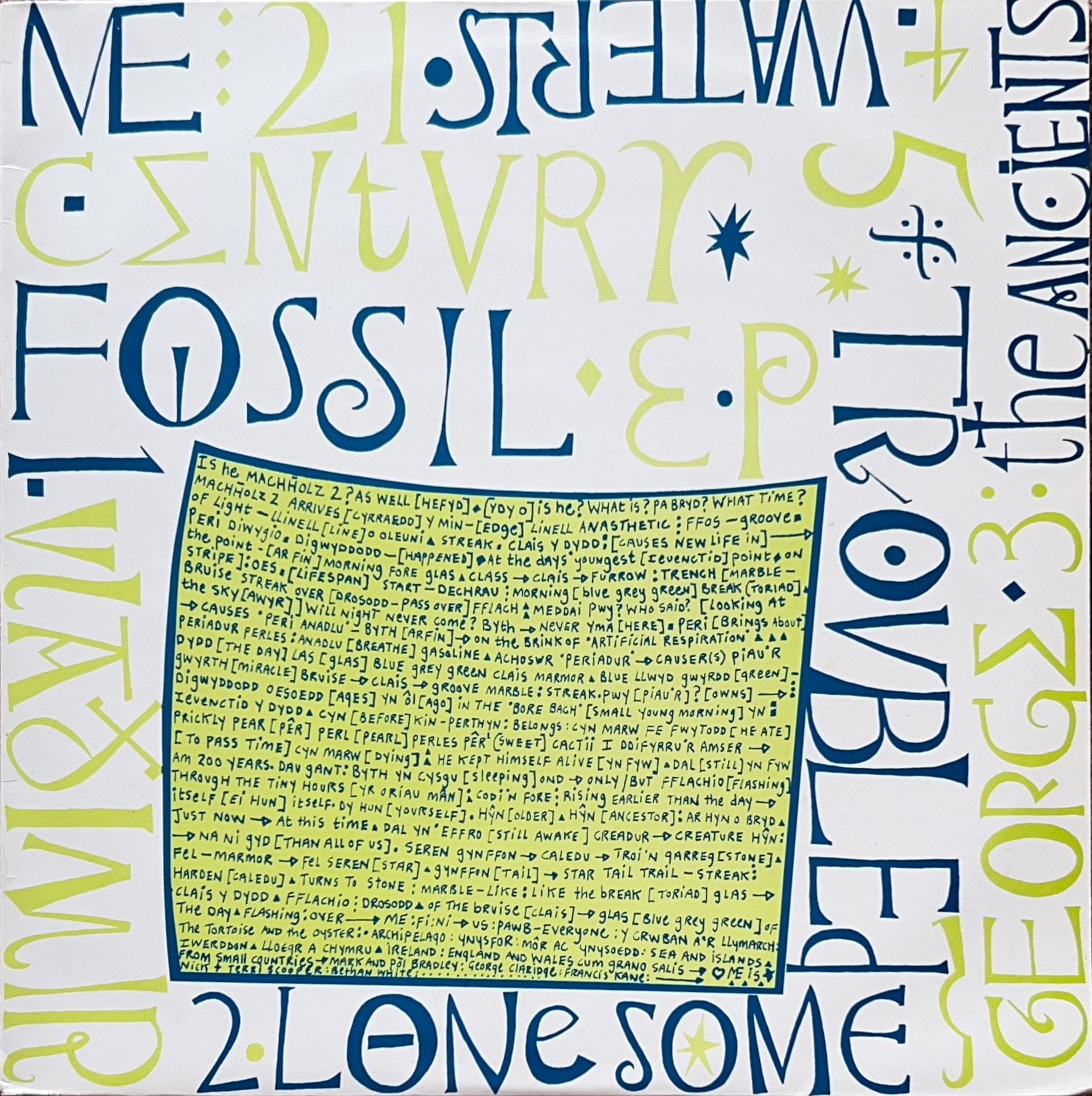 21ST CENTURY FOSSILS [LP] - ME - bar chiba Music Store