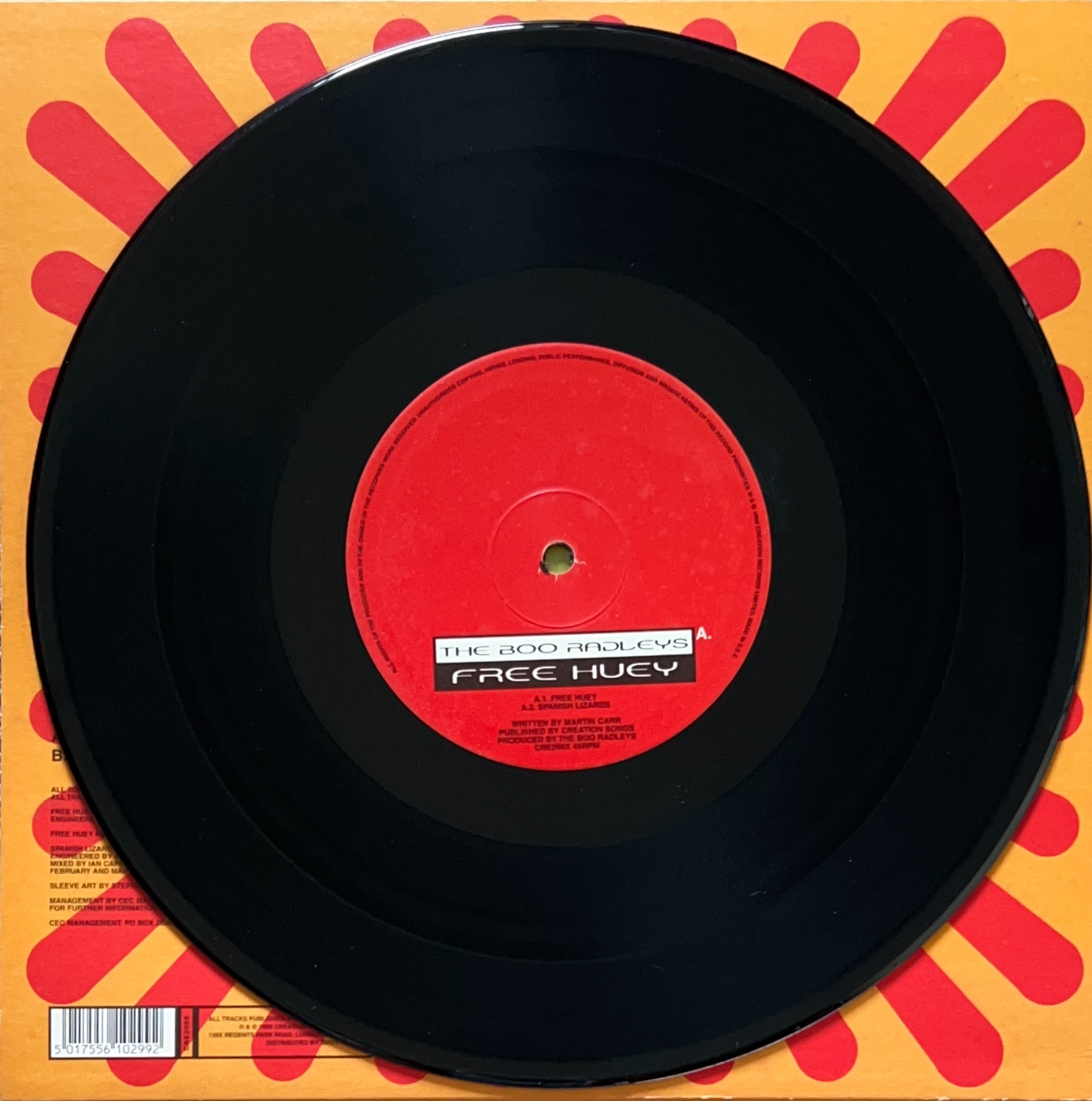 FREE HUEY [10inch vinyl] - BOO RADLEYS - bar chiba Music Store