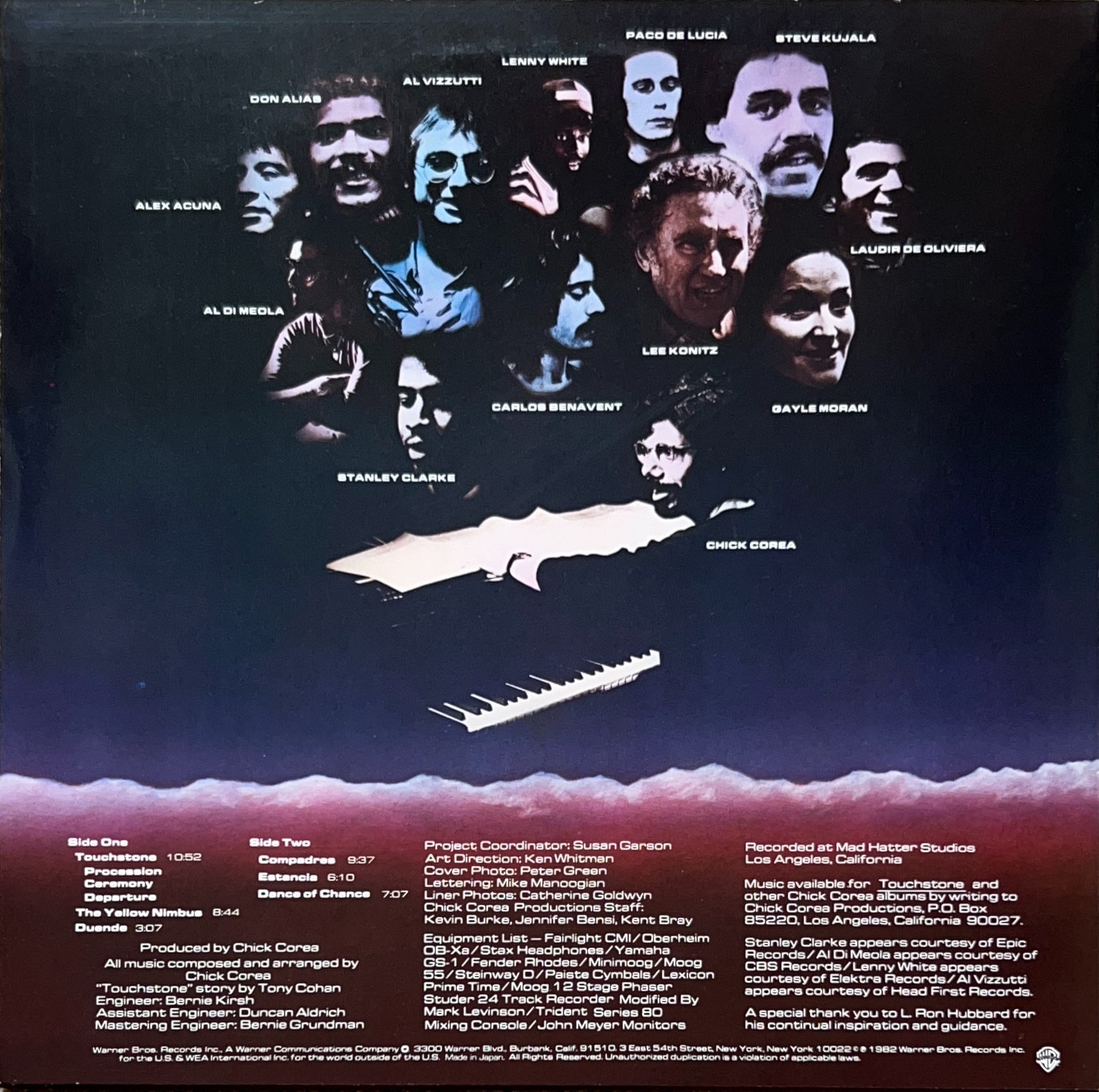 TOUCHSTONE / タッチストーン [LP] - CHICK COREA - bar chiba Music Store