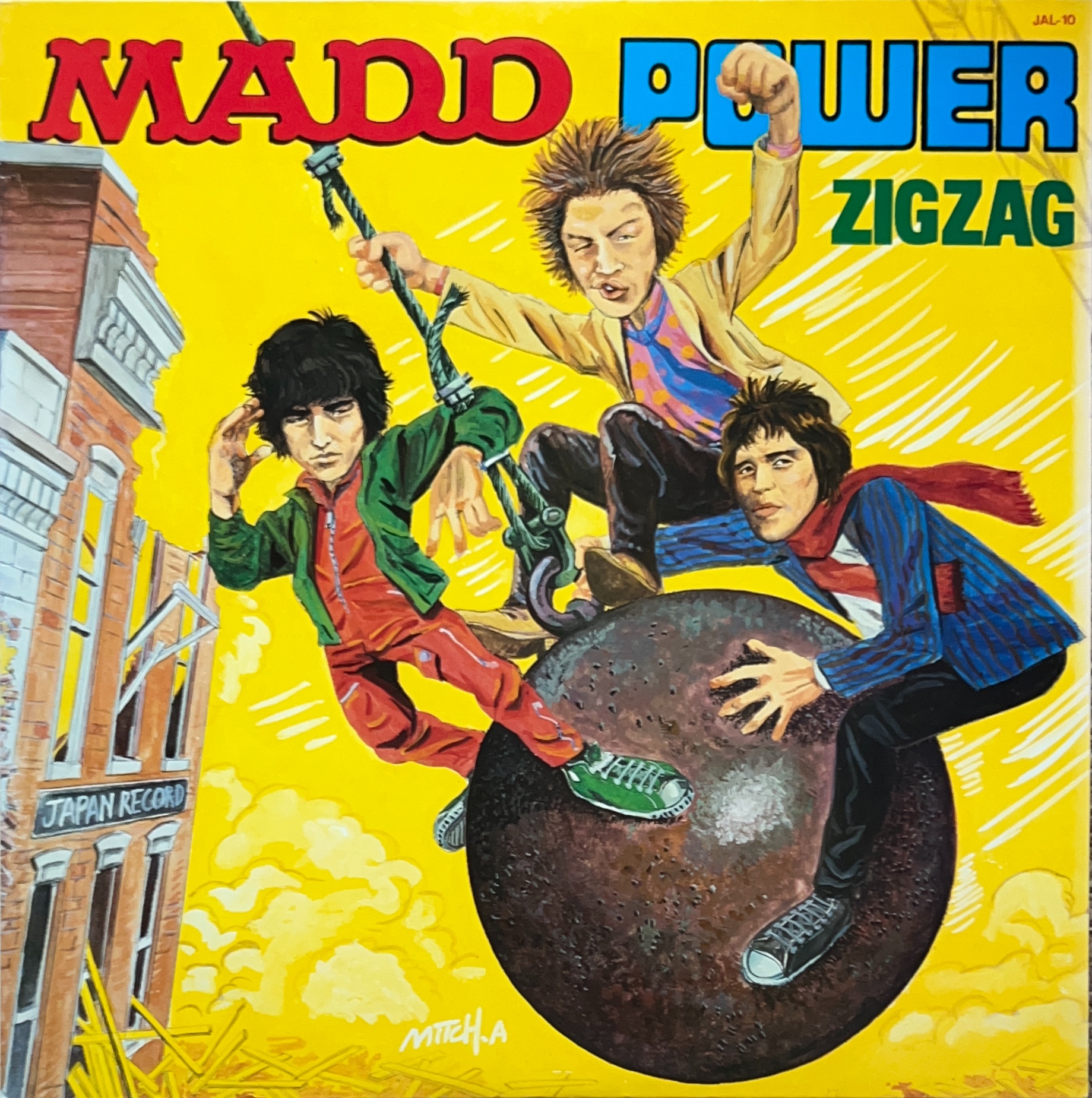 MADD POWER / マッド・パワー [LP] - ZIG ZAG - bar chiba Music Store