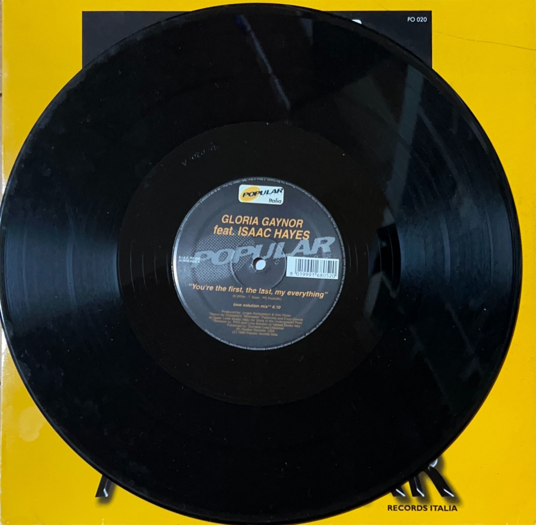 You're The First, The Last, My Everything [12inch vinyl] - GLORIA ...