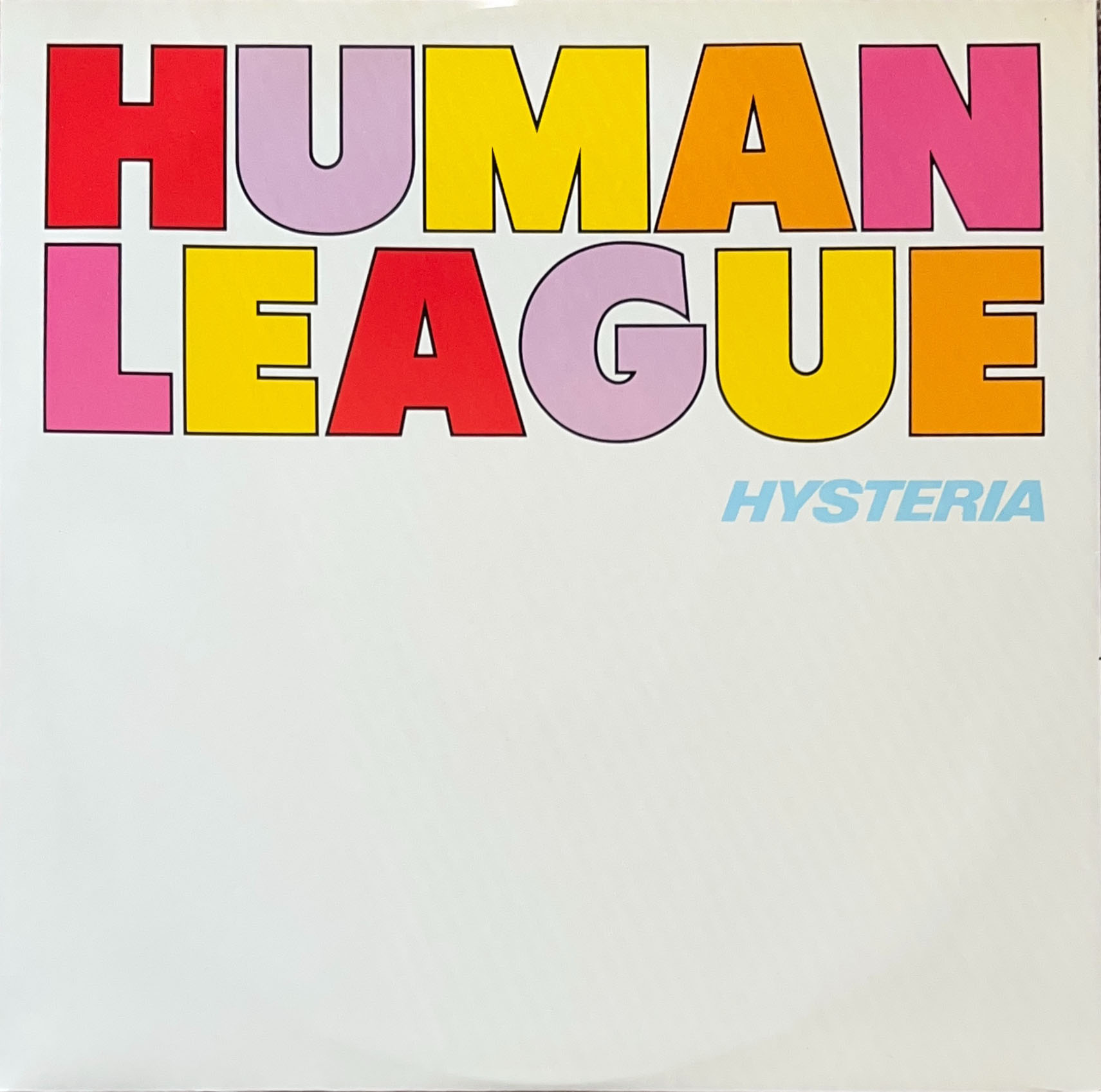 HYSTERIA [LP] - HUMAN LEAGUE - bar chiba Music Store