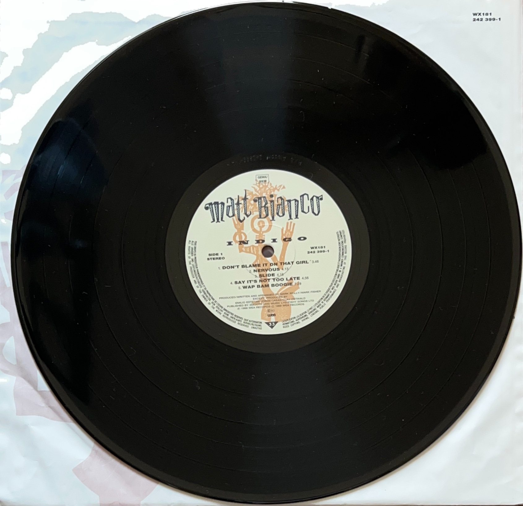 INDIGO [LP] - Matt Bianco - bar chiba Music Store